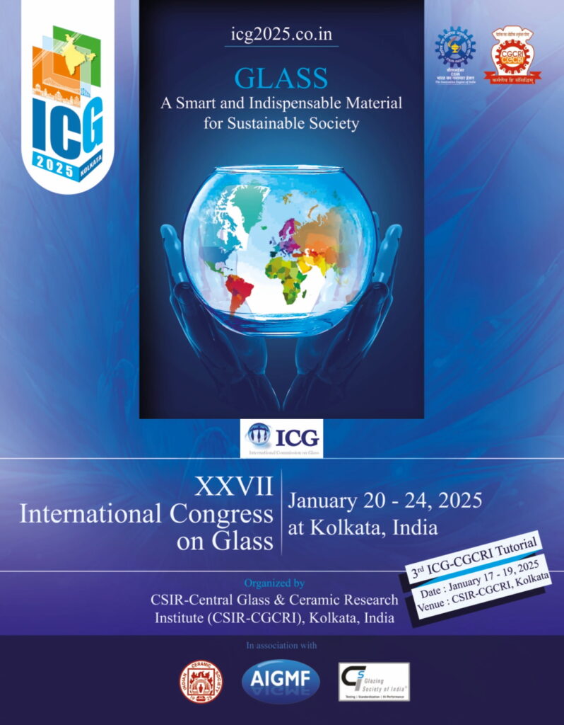 The 27ᵗʰ International Congress on Glass – ICG | International Commission on Glass